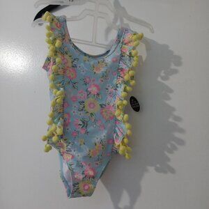 Nicole Miller | Swim | Nicole Miller Girl 2 Pc Floral Lined ...